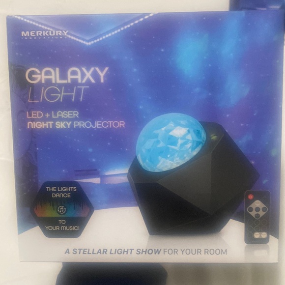 Merkury Innovations | Other | Galaxy Light Led Laser Night Sky ...